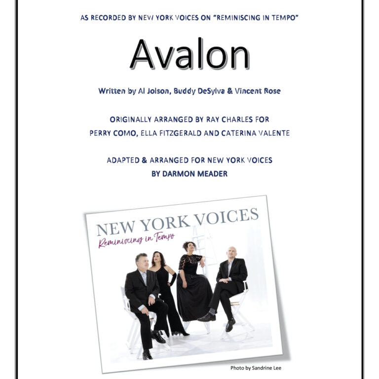 Vocal Arrangements | Product categories | New York Voices